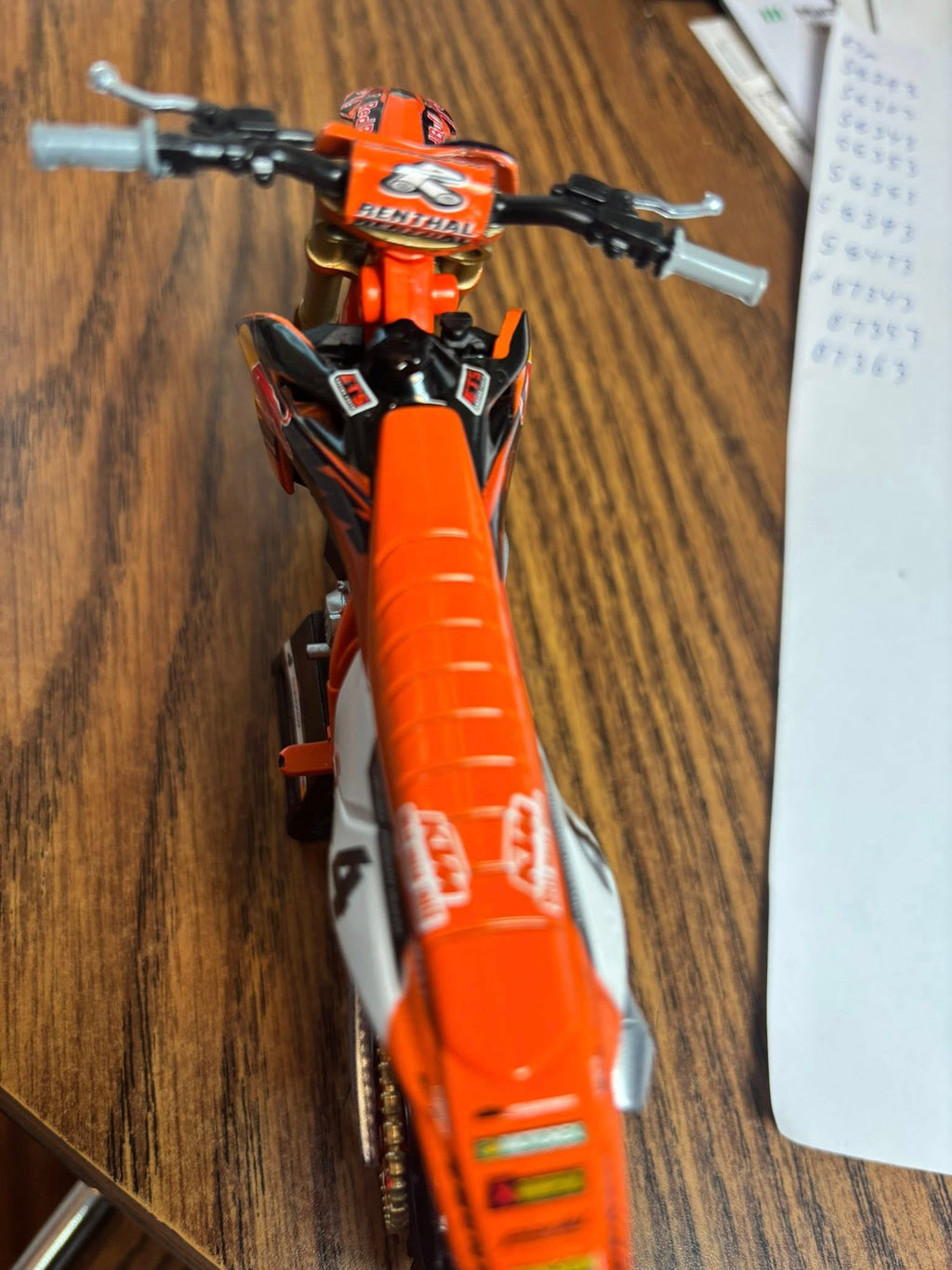 2KTM58473 1:12 450SX-F Red Bull Chase Sexton #4 – LeRoy Toy Guy
